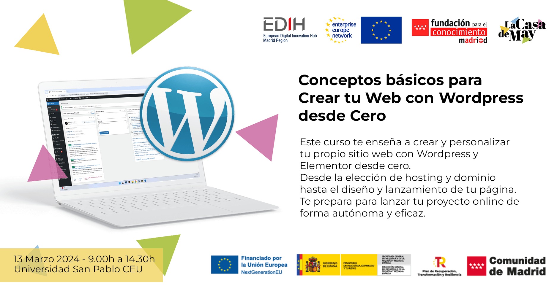 Curso de conceptos básicos para crear tu Web con WordPress desde cero ...